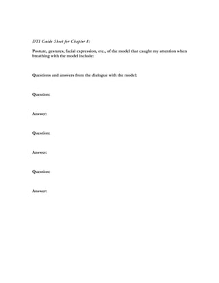 Dti companion sheets | PDF