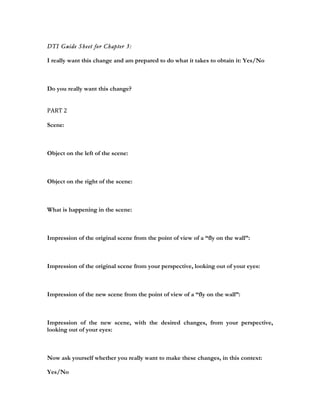 Dti companion sheets | PDF