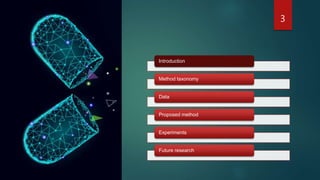 Drug Target Interaction (DTI) prediction (MSc. thesis) | PPTX