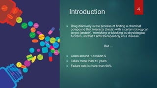 Drug Target Interaction (DTI) prediction (MSc. thesis) | PPTX