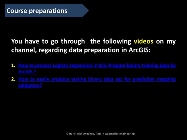 Using Decision trees with GIS data for modeling and prediction | PPTX | Geography | Science