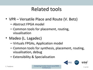 Tools and Crossbar-based nano/CMOS Architectures | PPT