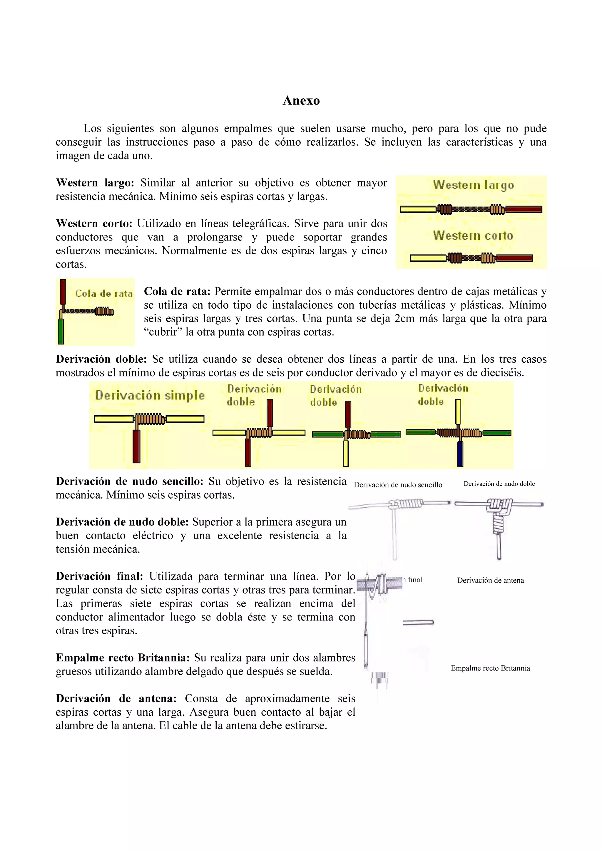 Empalmes electricos2 | PDF