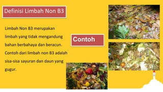 Insinerasi Limbah Non B3 | PPTX