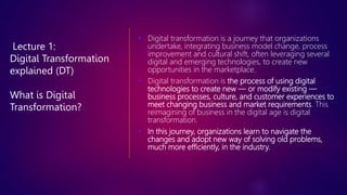 DigitalTransformation_Intro | PPTX