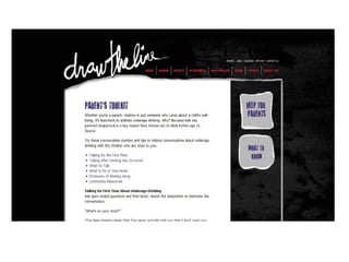 Changing Perceptions About Underage Drinking | PPT