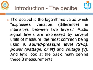 Audio Mixing Console | PPTX