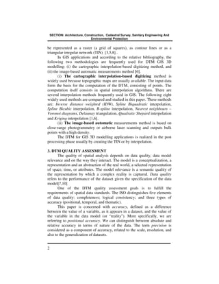 Dtm Quality Assesment | PDF