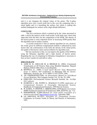 Dtm Quality Assesment | PDF