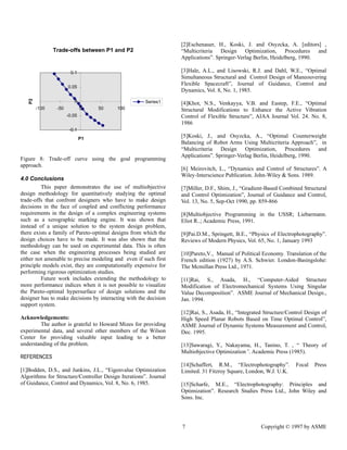 MULTIOBJECTIVE OPTIMIZATION AND QUANTITATIVE TRADE-OFF ANALYSIS IN ...