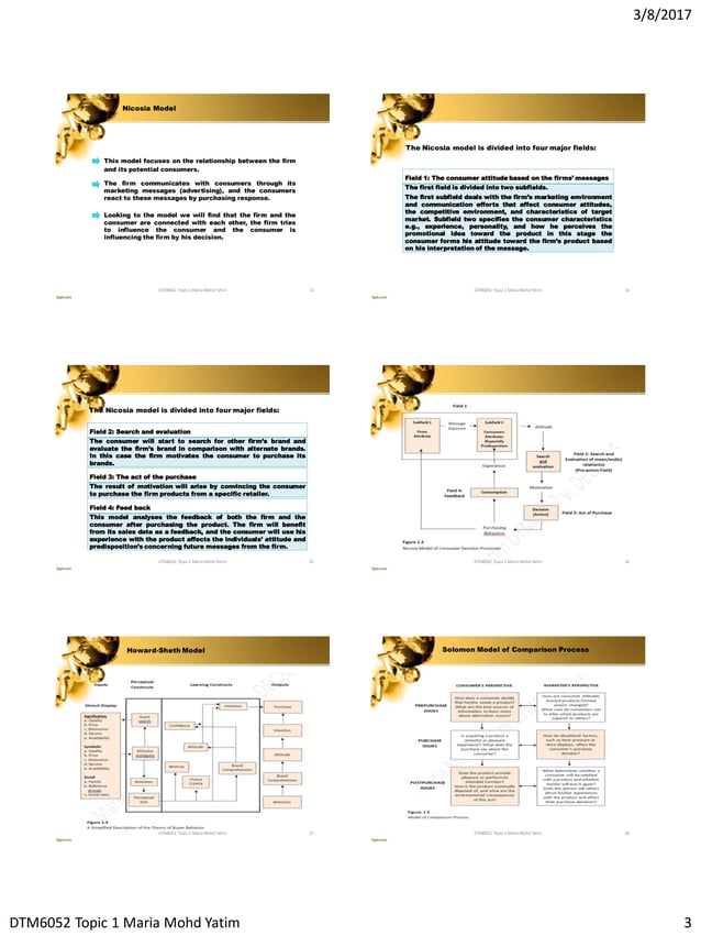 CONSUMER BEHAVIOR , INTRODUCTION TOPIC 1 | PDF | Business | Business and Finance