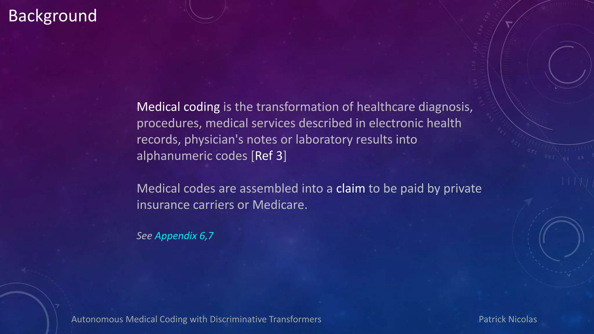 Autonomous medical coding with discriminative transformers | PPT