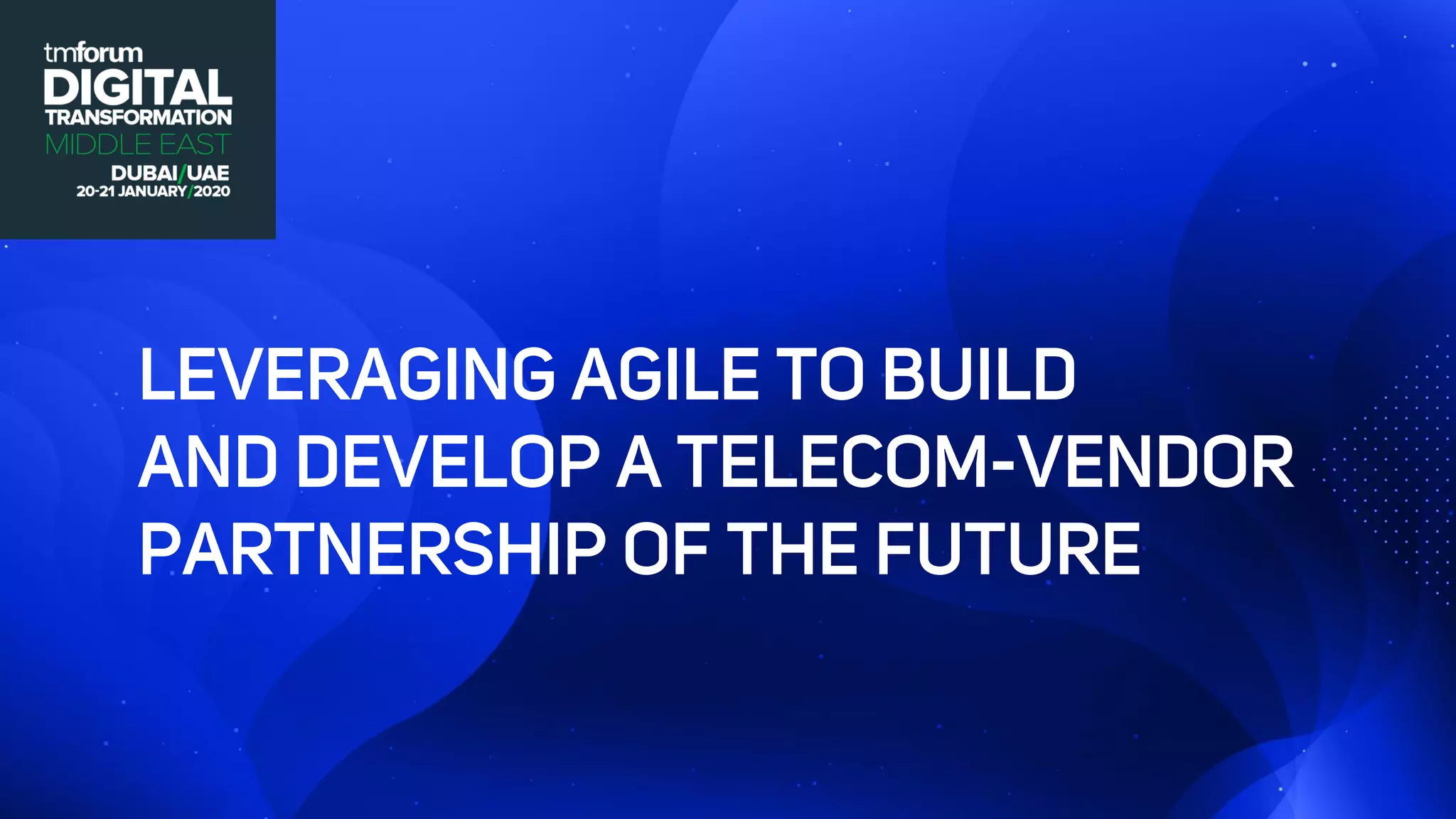 Telecom vendor partnership of the future | PDF