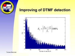 Dtmf Detection | PPT