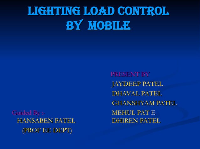 DTMF Based.ppt Dtmf base micro project 3 | PPT