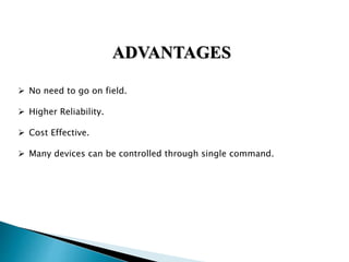 DTMF based Different Load control | PPTX