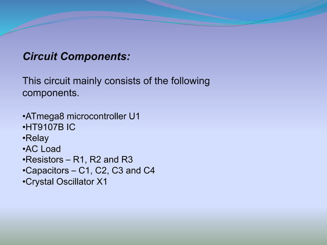 Dtmf Based Home Automation System Using Microcontroller Ppt