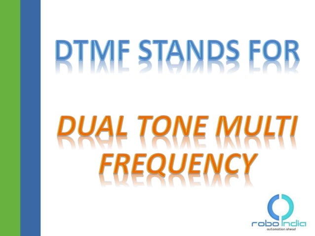 DTMF - Dual Tone Multi Frequency Signaling and AVR Atmel Atmega16multi ...