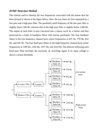 Dtmf home automation_report | PDF