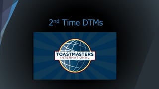 Spring 2015 DTM PowerPoint by Sherwood Jones | PPT