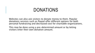 WEBSITE MONETIZATION | PPTX | Internet | Computing