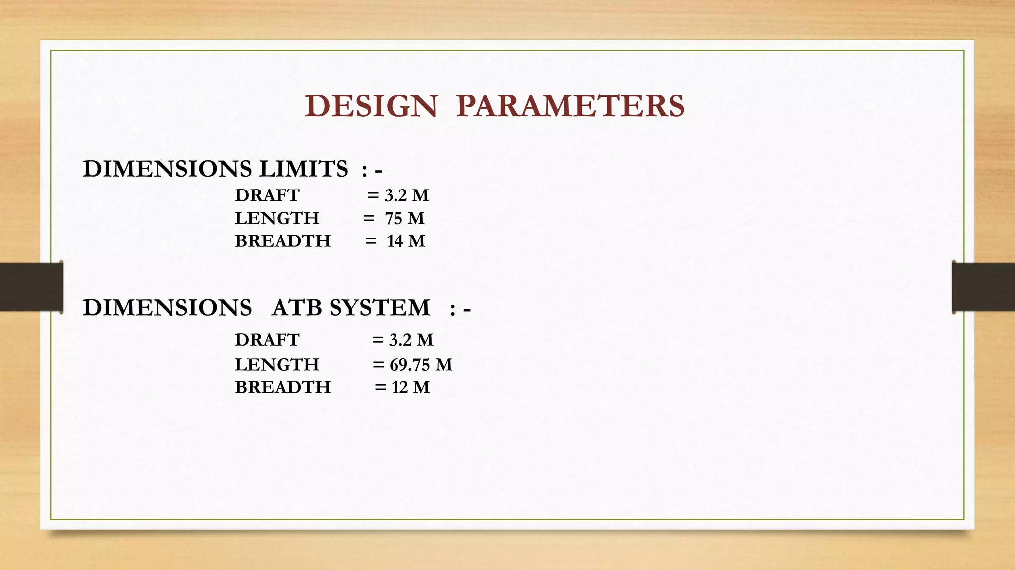 ATB SYSTEM - Integrated tug and barge system | PPTX