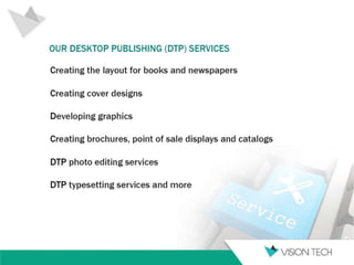 Multilingual DTP Services | PPTX