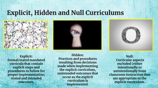 Curriculum Design Approach | PPTX