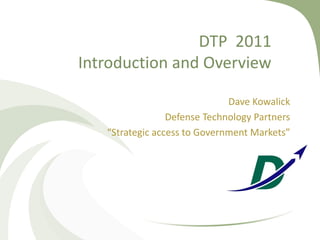 Dtp Intro 061811 | PPT