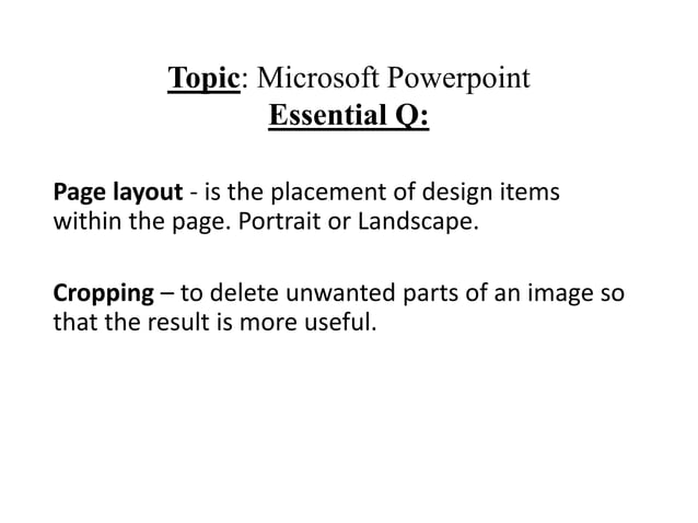 DTP Notes.pptx | Desktop Publishing | Computer Software and Applications