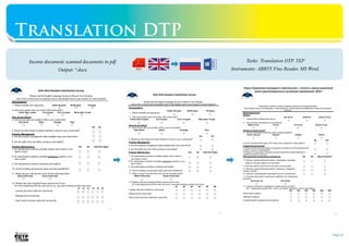 DTP portfolio penguin | PPT