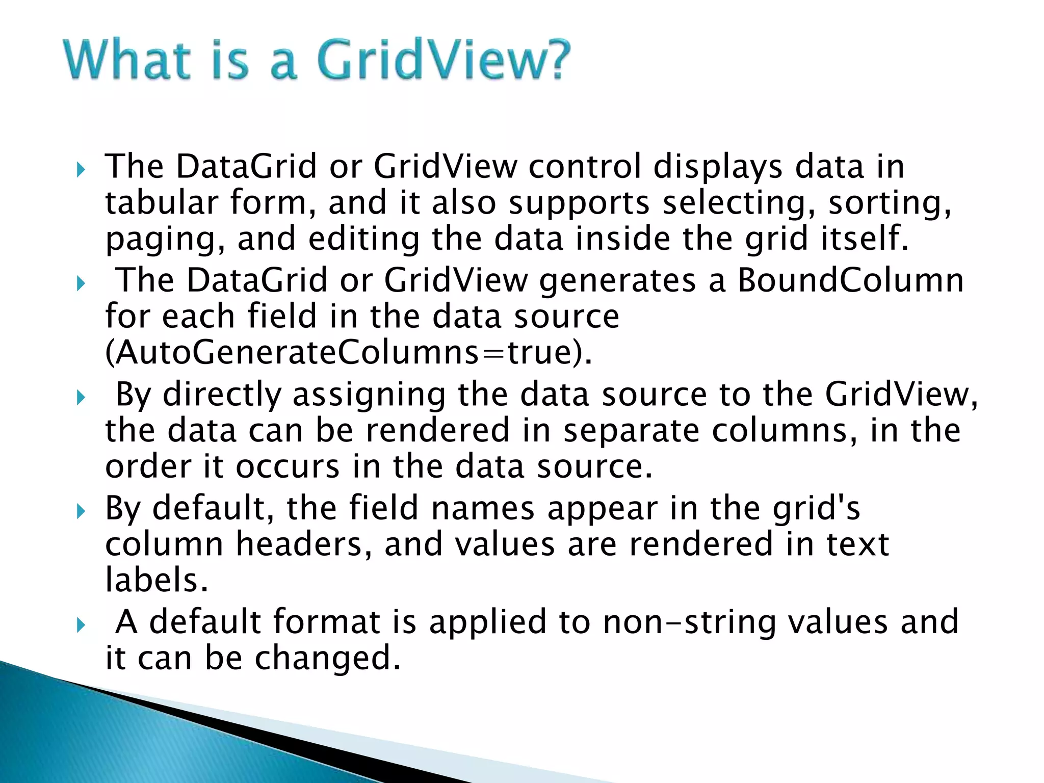 GRID VIEW PPT | PPTX