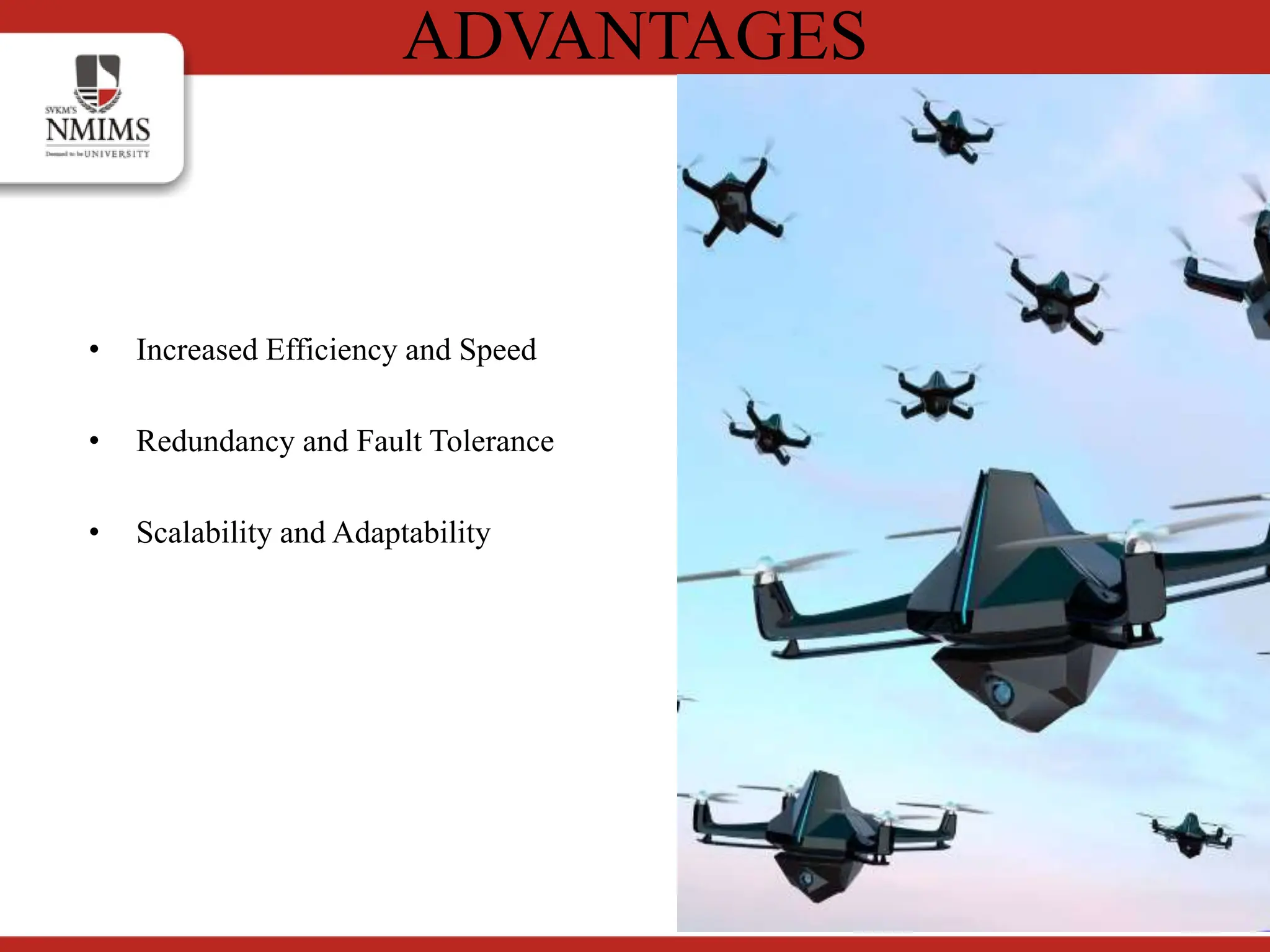 Drone swarm technologies allow groups of drones to coordinate with each ...