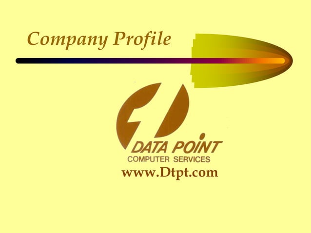 GIS profile of Data Point | PPT