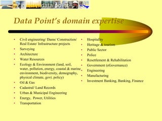 GIS profile of Data Point | PPT