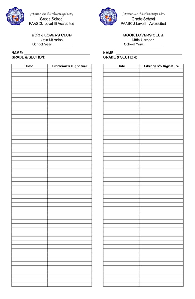 DTR - Book Lovers Club.docx