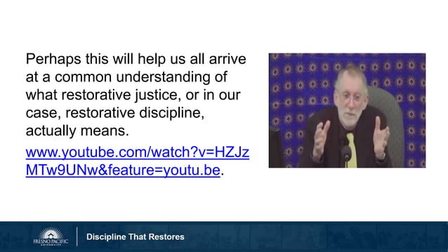 Howard Zehr: The Grandfather of Restorative Justice | PPTX