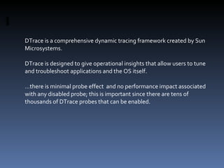 dtrace | PPT