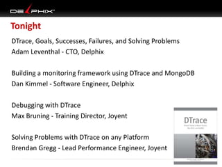 A brief history of DTrace | PPT