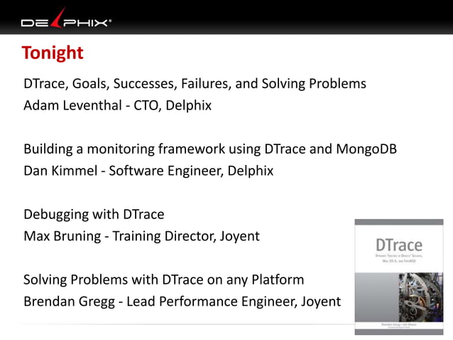A brief history of DTrace | PPT
