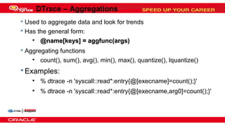 Cloud Observation and Performance Analysis using Solaris 11 DTrace | PPT