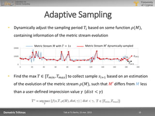 Low-Cost Adaptive Monitoring Techniques for the Internet of Things | PPTX