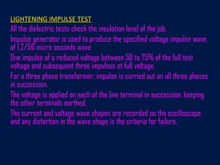 Distribution Transformer testing, West Bengal, India | PPS