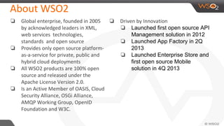 Design Time and Runtime Governance with WSO2 Governance Registry | PPT