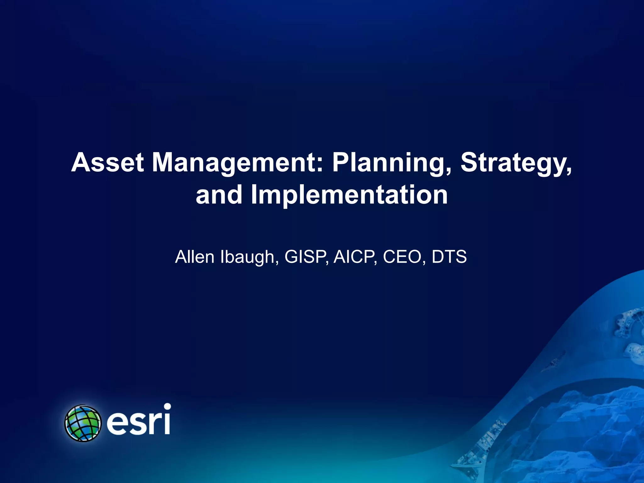 Asset Management: Planning, Strategy and Implementation | PDF