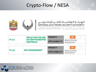 DTS Solution - Crypto Flow Segmentation addressing NESA IAF and ISO27001 compliance | PDF