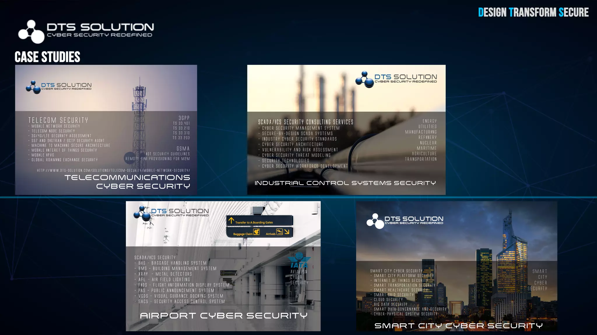 DTS Solution - Cyber Security Services Portfolio | PDF