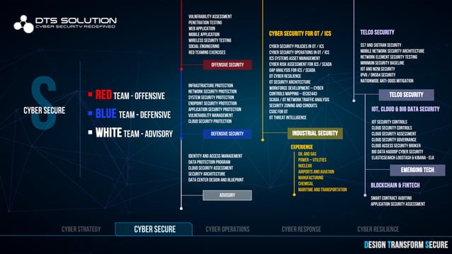 DTS Solution - Cyber Security Services Portfolio | PDF | Internet | Computing