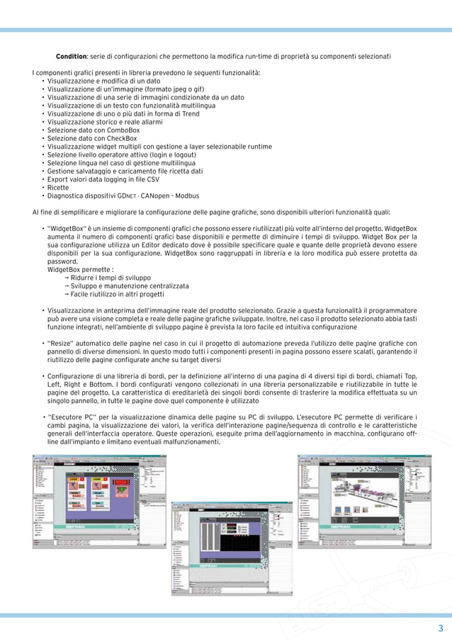Gefran Gf Project Brochure | PDF | Computing | Technology & Computing