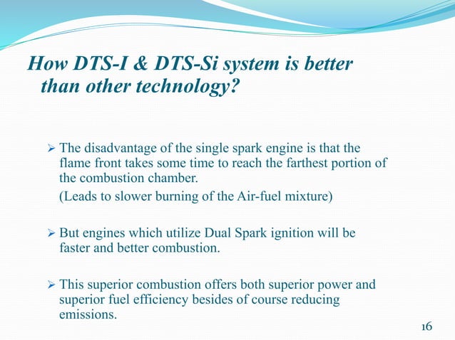 Dtsi engine ppt | PPTX | Auto Type | Automotive